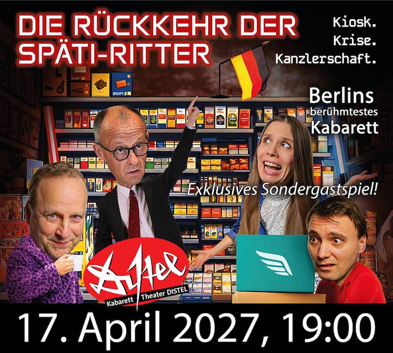 Die Rückkehr der Späti - Ritter | 17/04/2027, 19:00 | Hof-Theater Bad ...